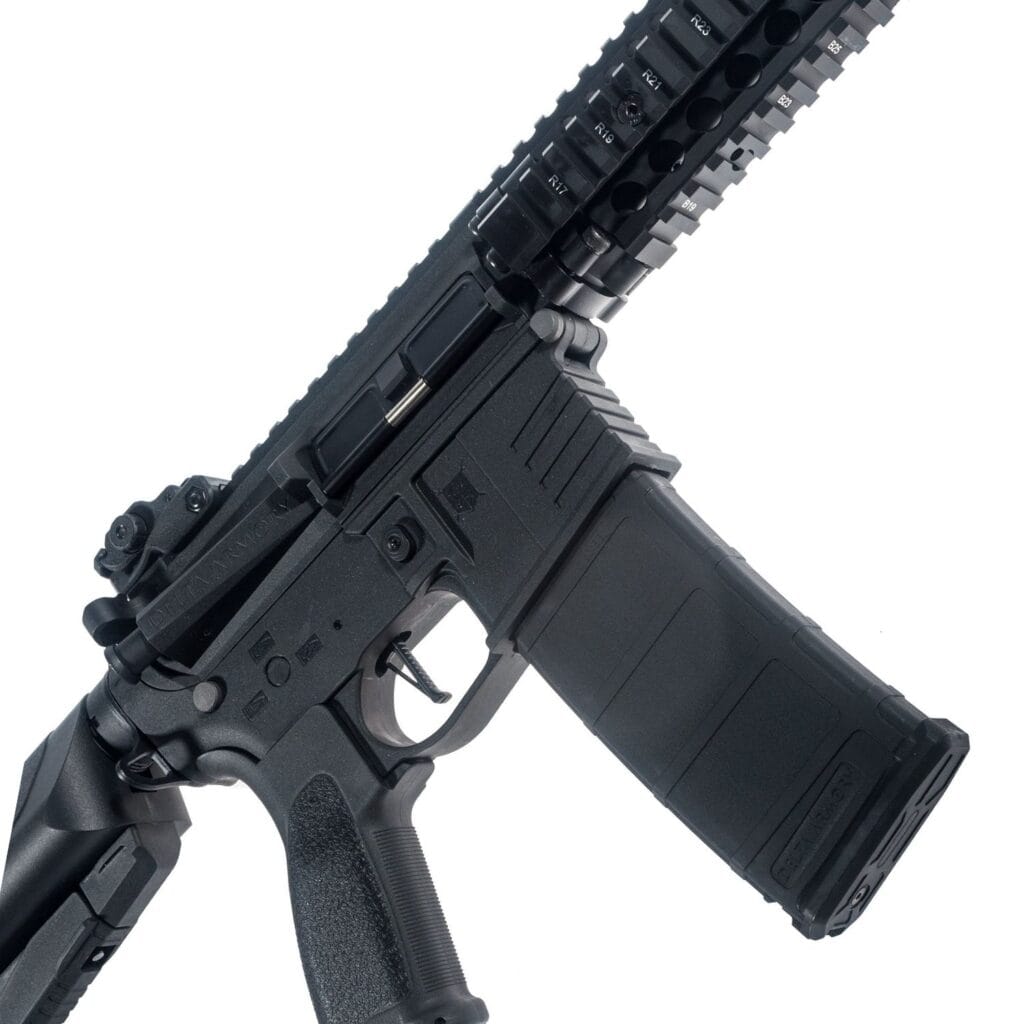 Delta Armory AR15 MK18 BRAVO Siyah AEG Airsoft Tüfek - ISG Airsoft
