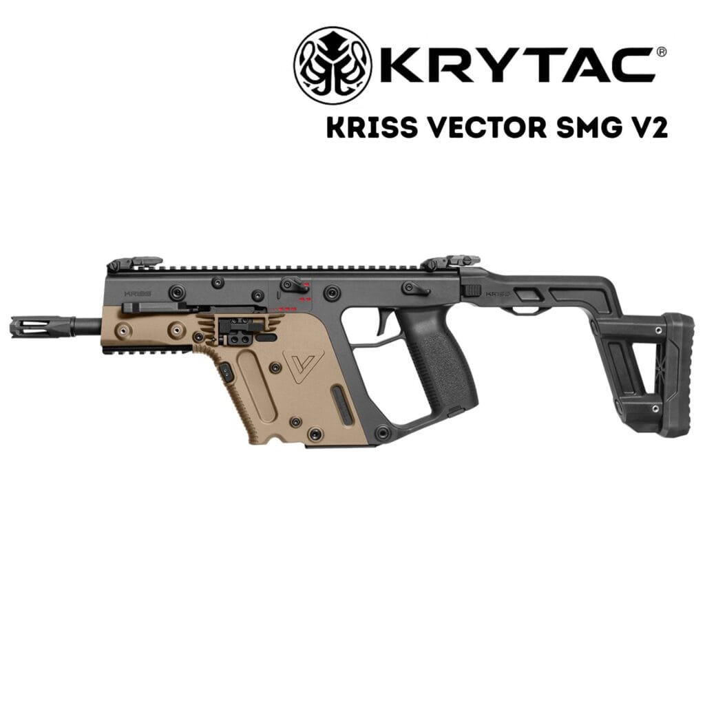 KRYTAC Kriss Vector Gen2 SMG Dual-Tone Katlanır Dipçik AEG Airsoft ...